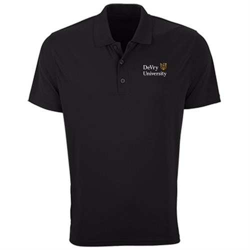 DeVry™ Mens Vansport Omega Solid Mesh Tech Polo from DeVry University ...